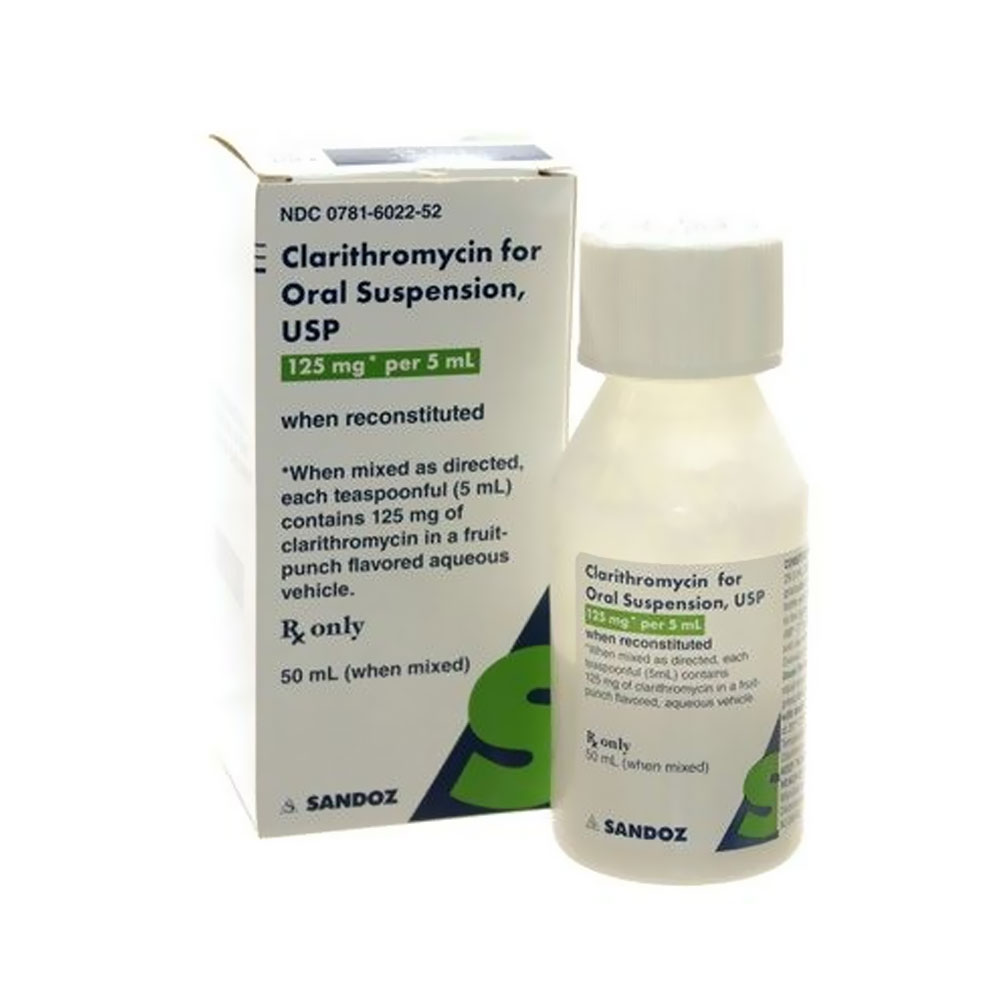 Clarithromycin Oral Suspension(Product Image) | PharmaServe