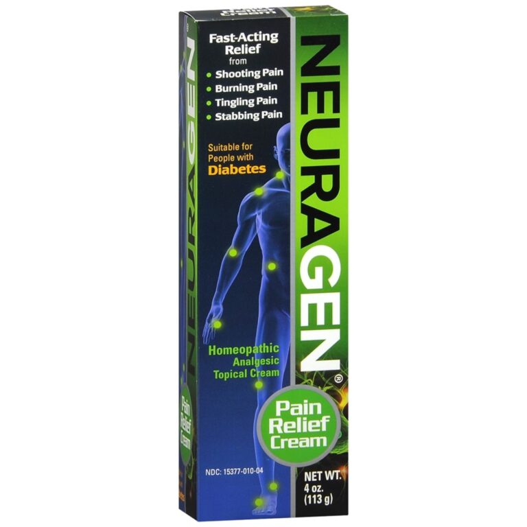Neuragen Pain Relief Cream (Aconitum/Hypericum Perforatum/Lycopodium ...