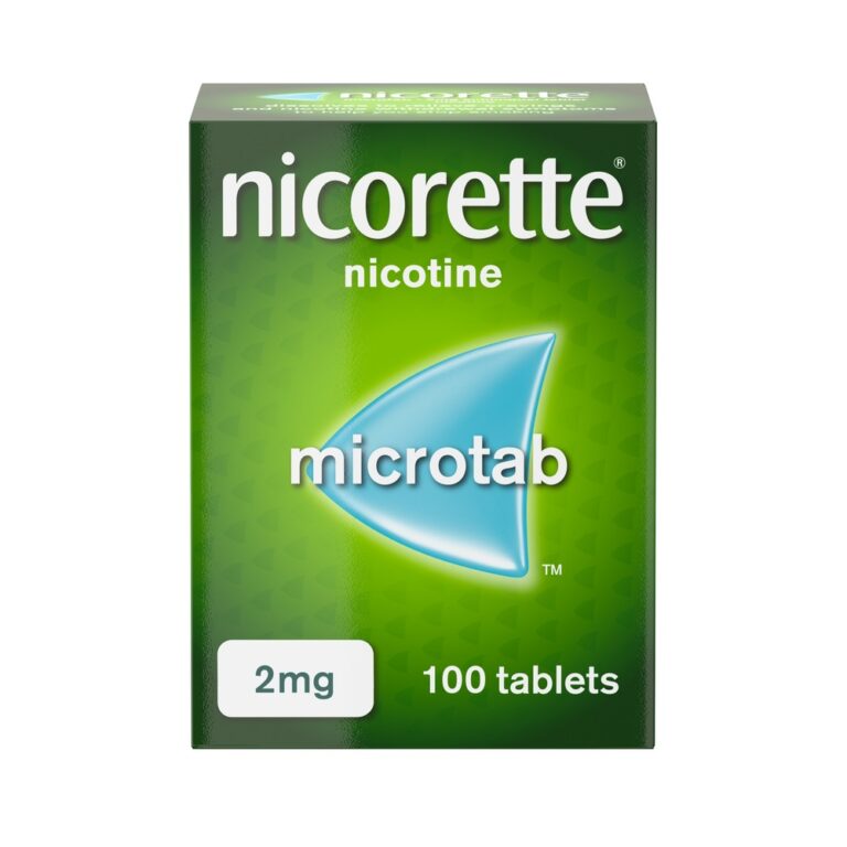 Nicorette Microtab (Nicotine) | PharmaServe