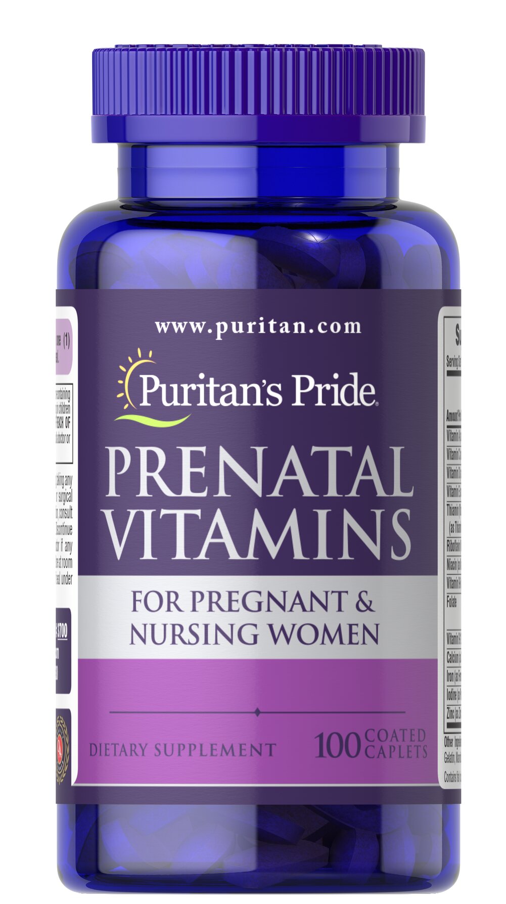 Prenatal Vitamins Coated Caplets(Product Image) | PharmaServe
