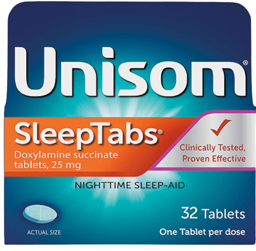 Unisom Sleep Tab (Doxylamine Succinate) | PharmaServe